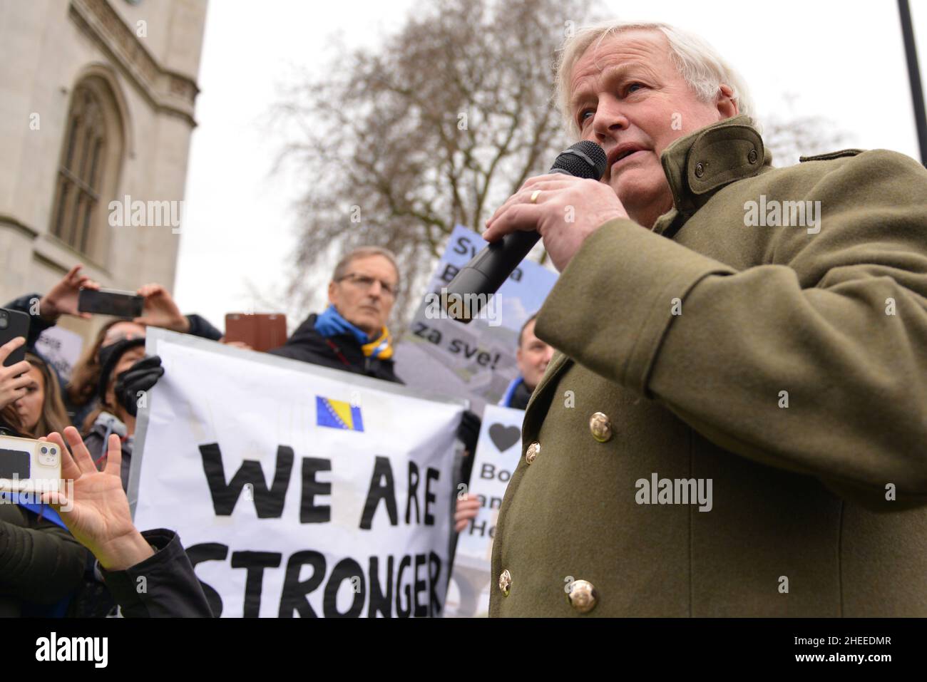 London, UK. 10th Jan, 2022. British MP and former UN commander in ...