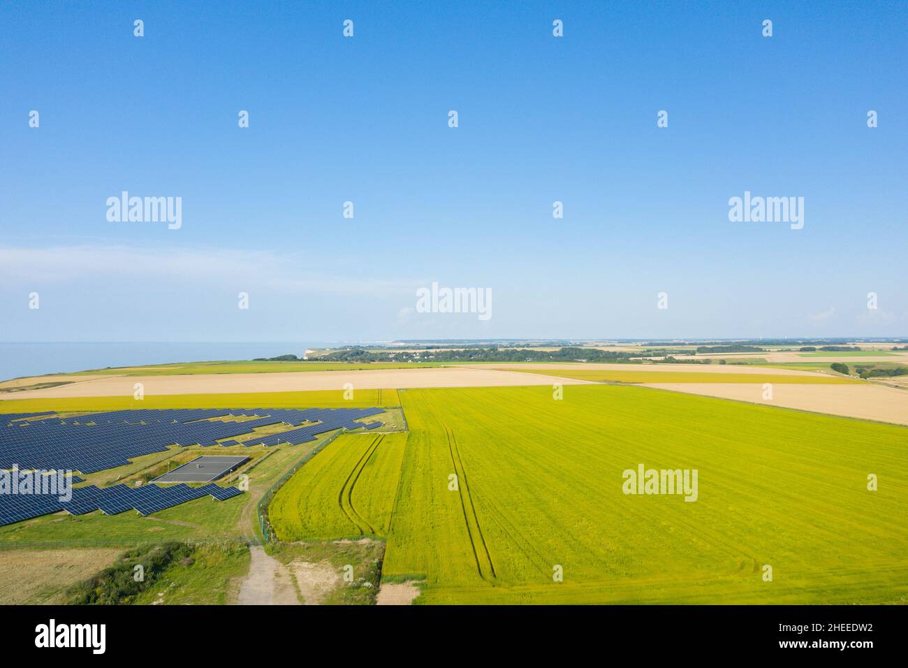Flax fields hi-res stock photography and images - Alamy