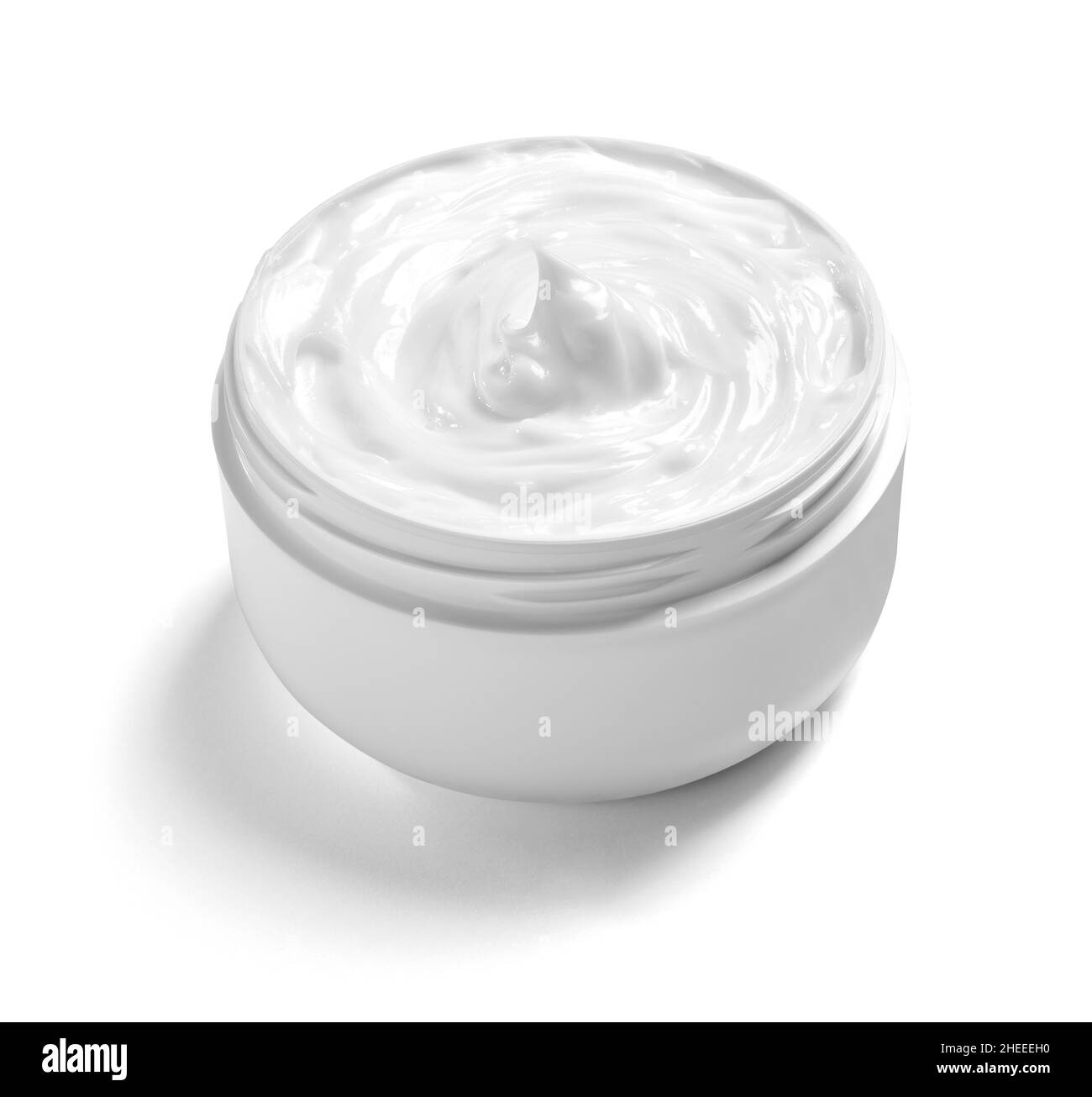 white cream container jar beauty moisturizer skin Stock Photo - Alamy