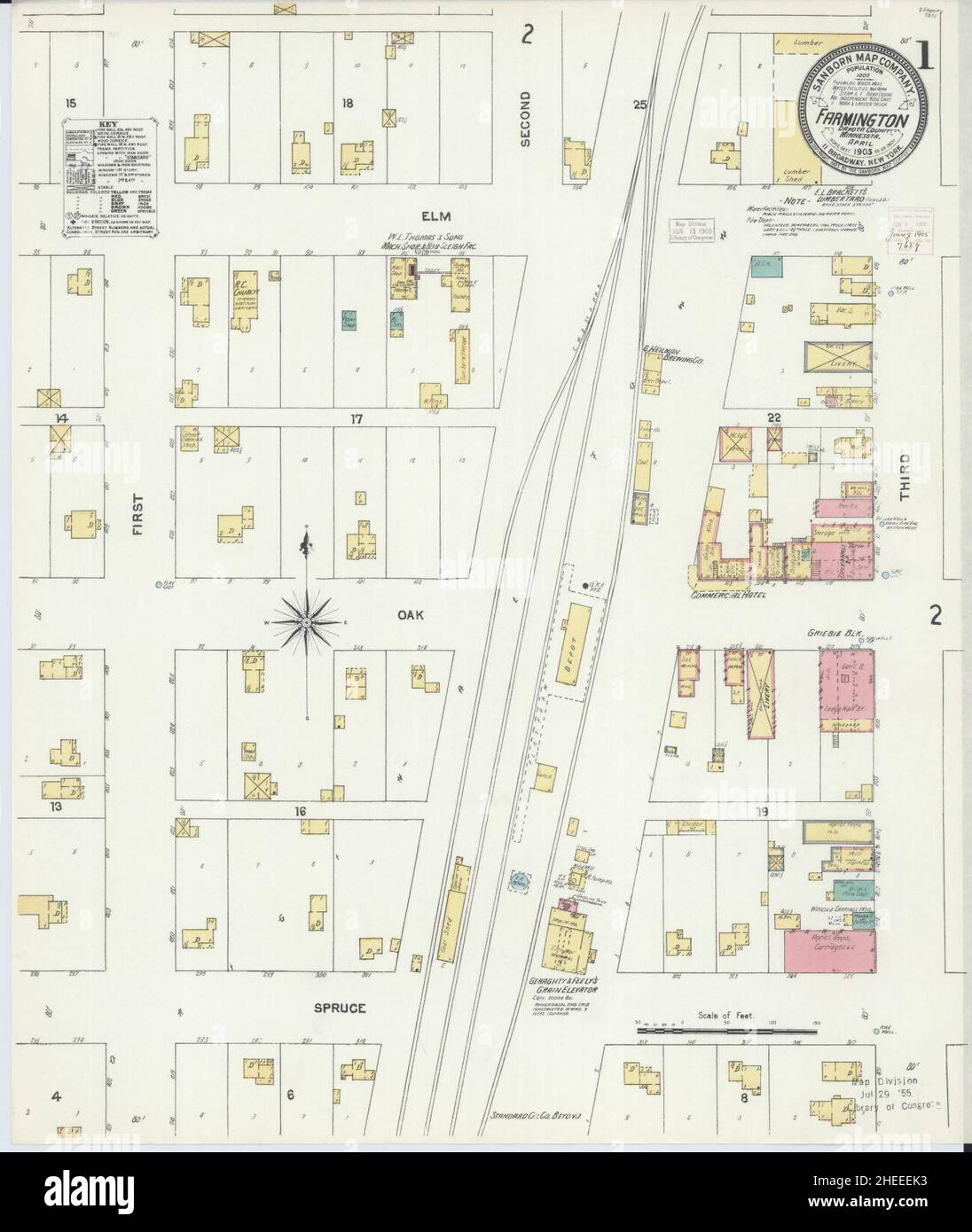 Map of farmington minnesota hi-res stock photography and images - Alamy