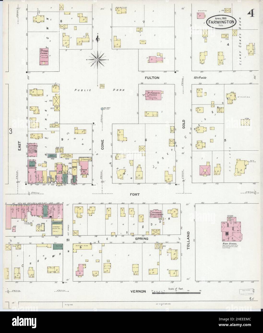 Farmington map hi-res stock photography and images - Alamy