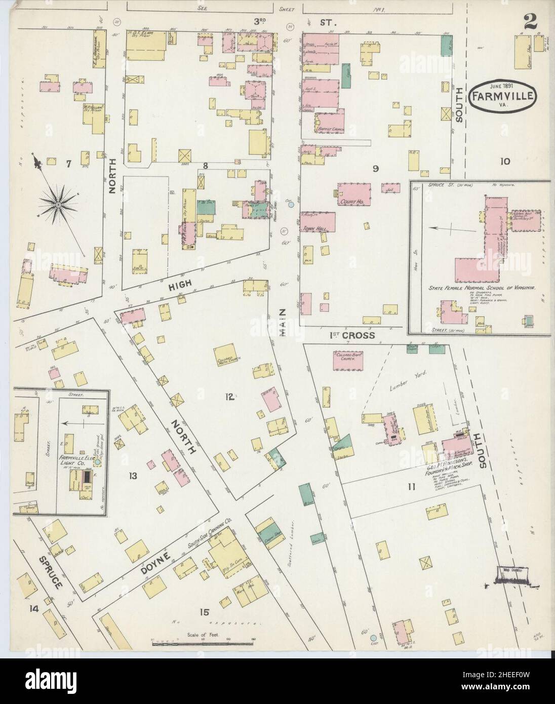 Farmville map hi-res stock photography and images - Alamy