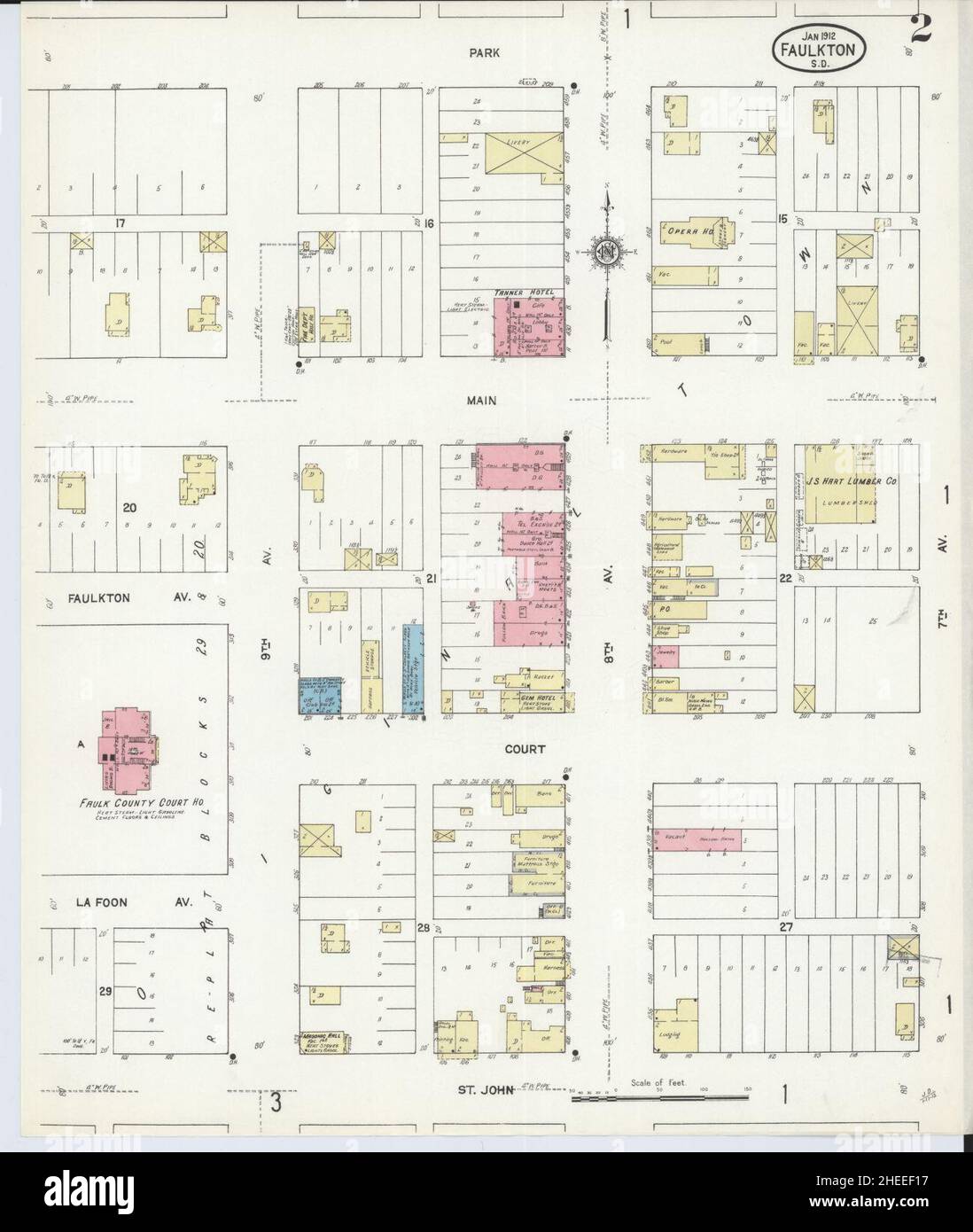 Faulkton map hi-res stock photography and images - Alamy