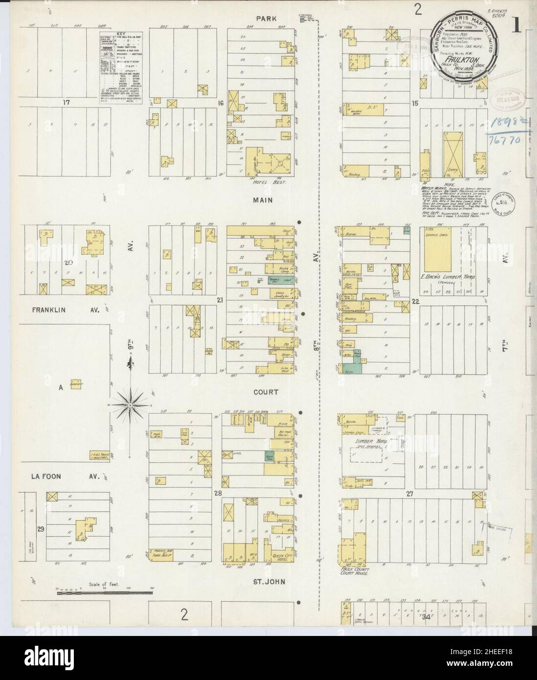 Map of faulkton hi-res stock photography and images - Alamy