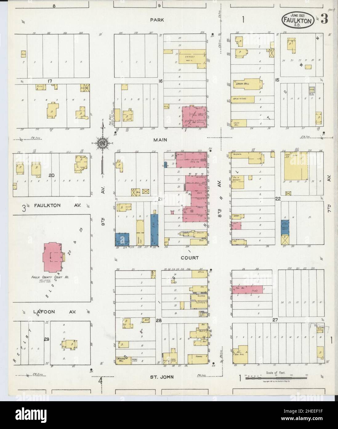 Map of faulkton hi-res stock photography and images - Alamy