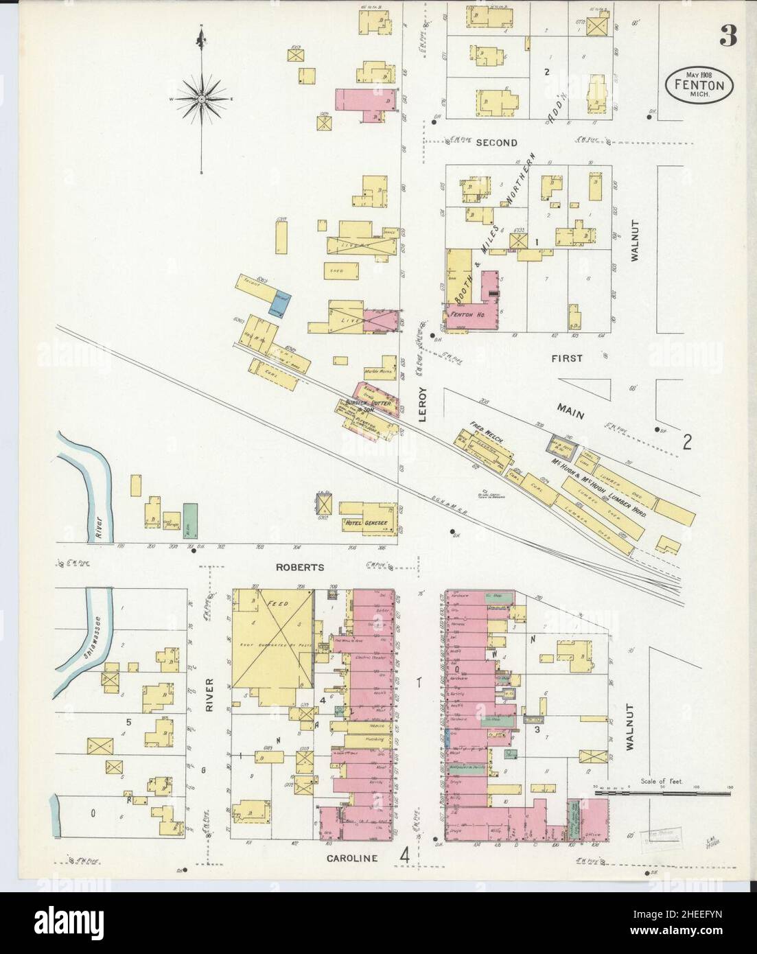 Fenton map hi-res stock photography and images - Alamy