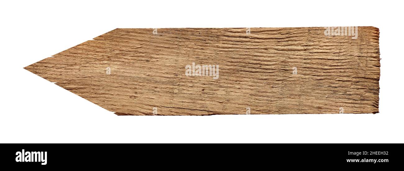 wood wooden sign arrow background board plank signpost Stock Photo - Alamy