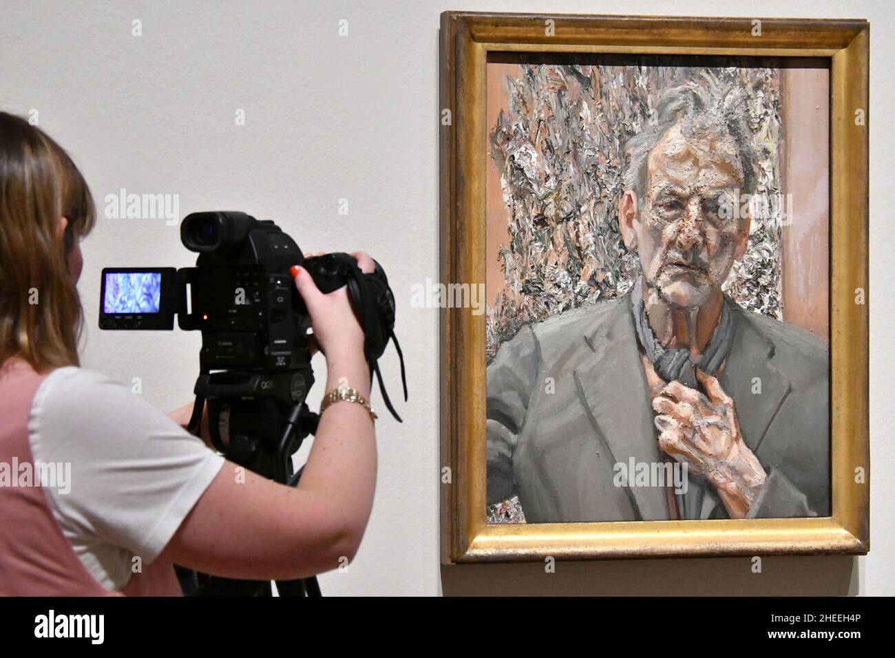 London - Britain - 20191023 Atmosphere shots of Lucian FreudThe Self ...