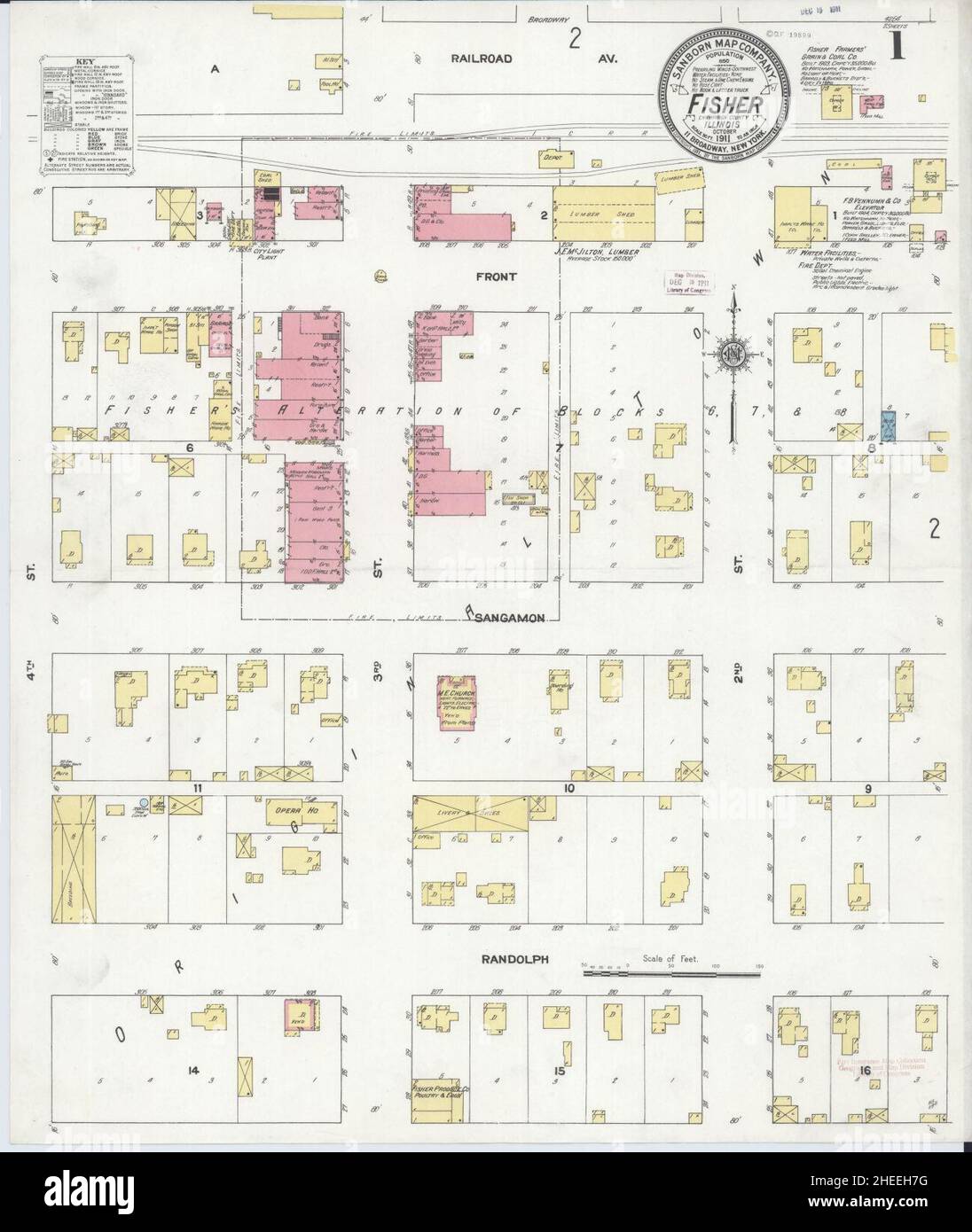 Fisher county map hi-res stock photography and images - Alamy