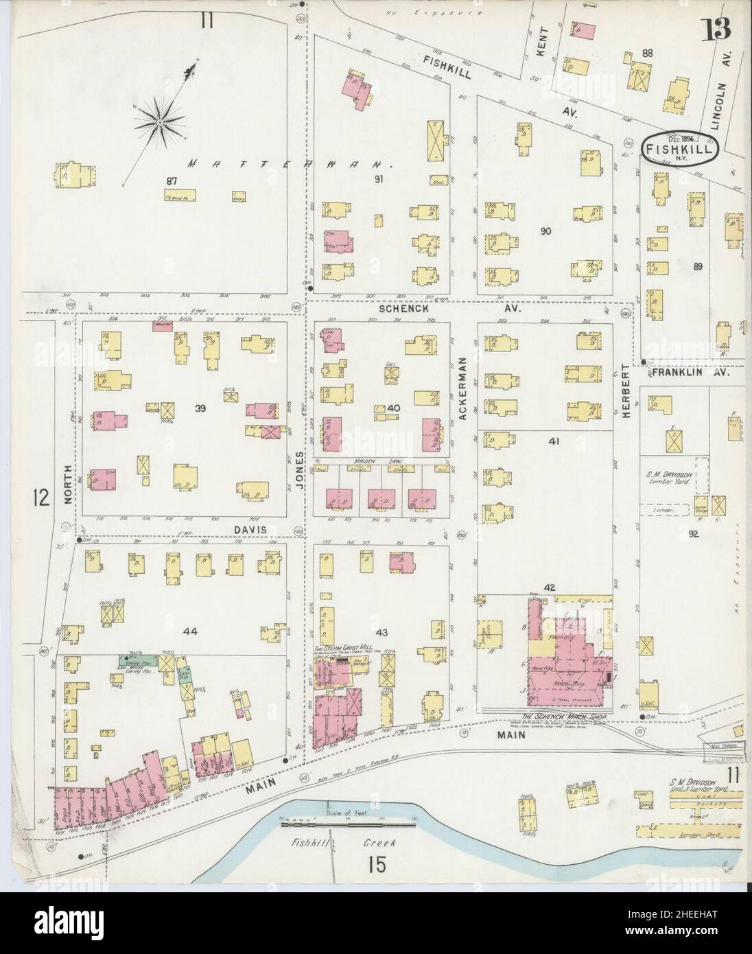 Map of fishkill new york hi-res stock photography and images - Alamy