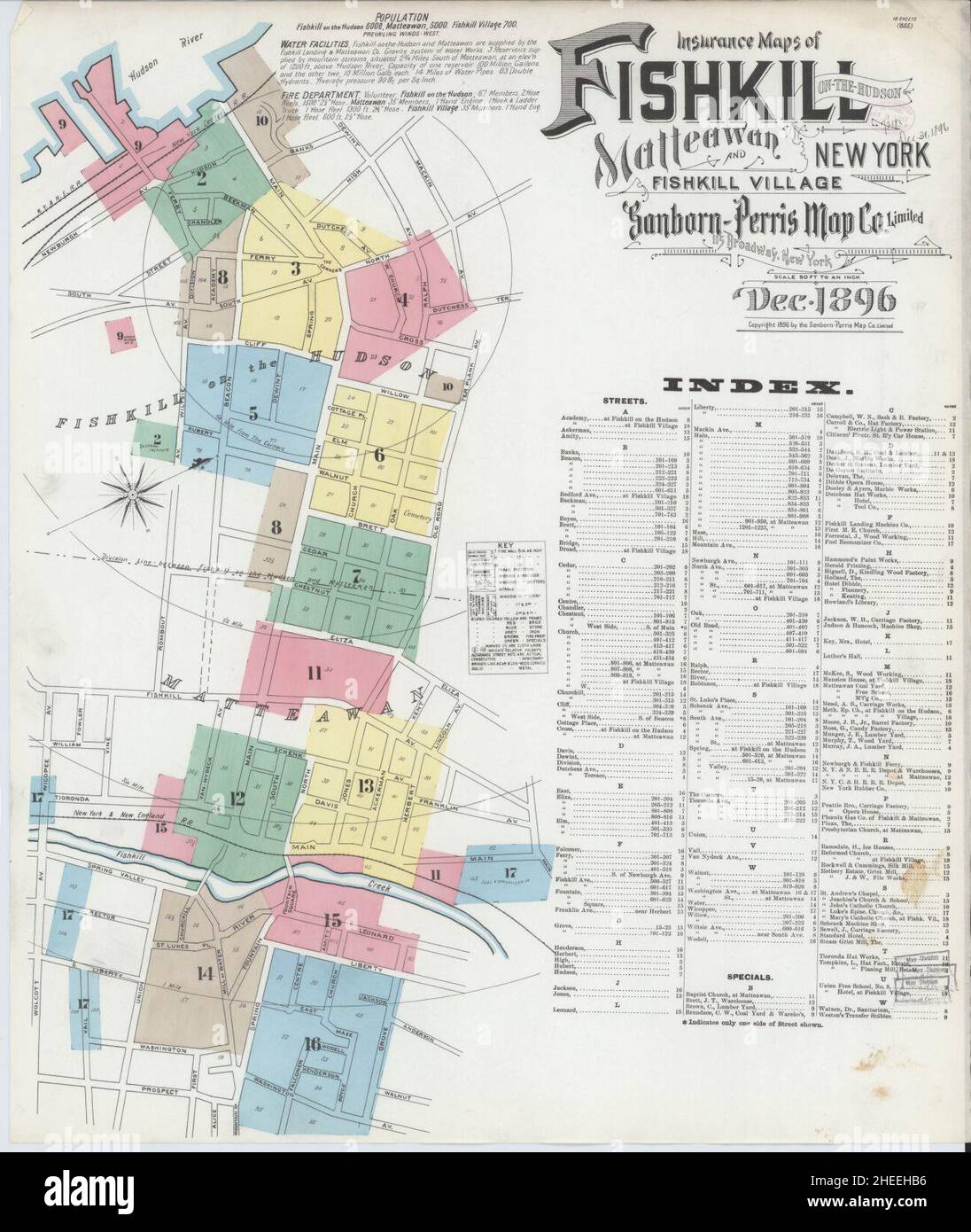 Map of fishkill new york hi-res stock photography and images - Alamy