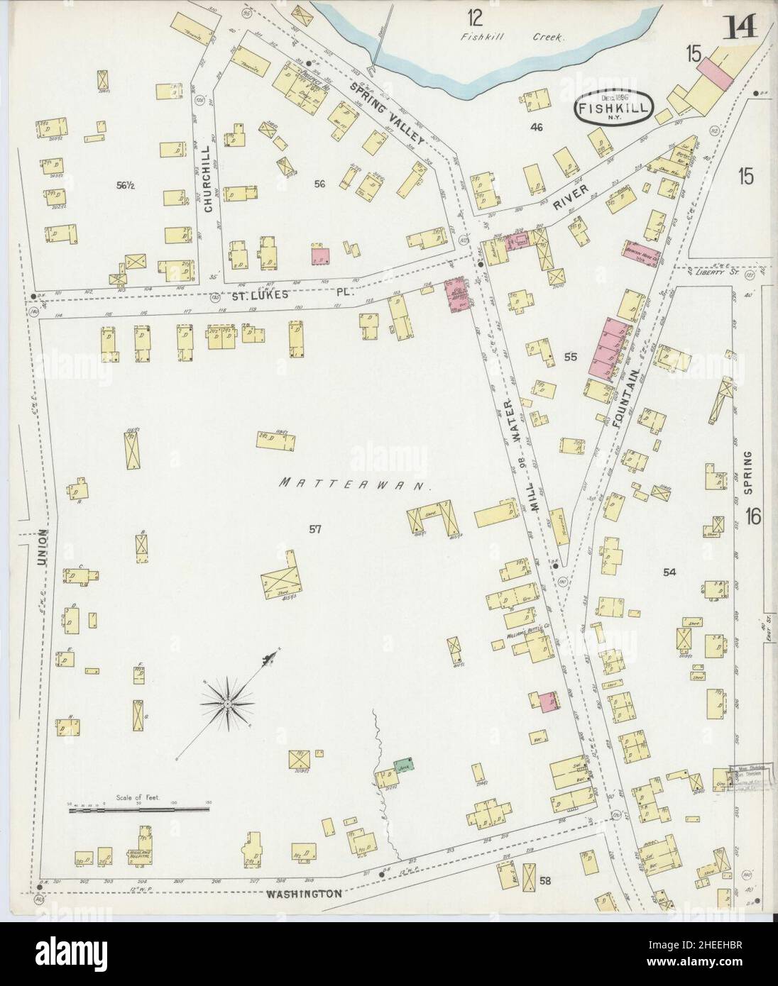 Map of fishkill new york hi-res stock photography and images - Alamy