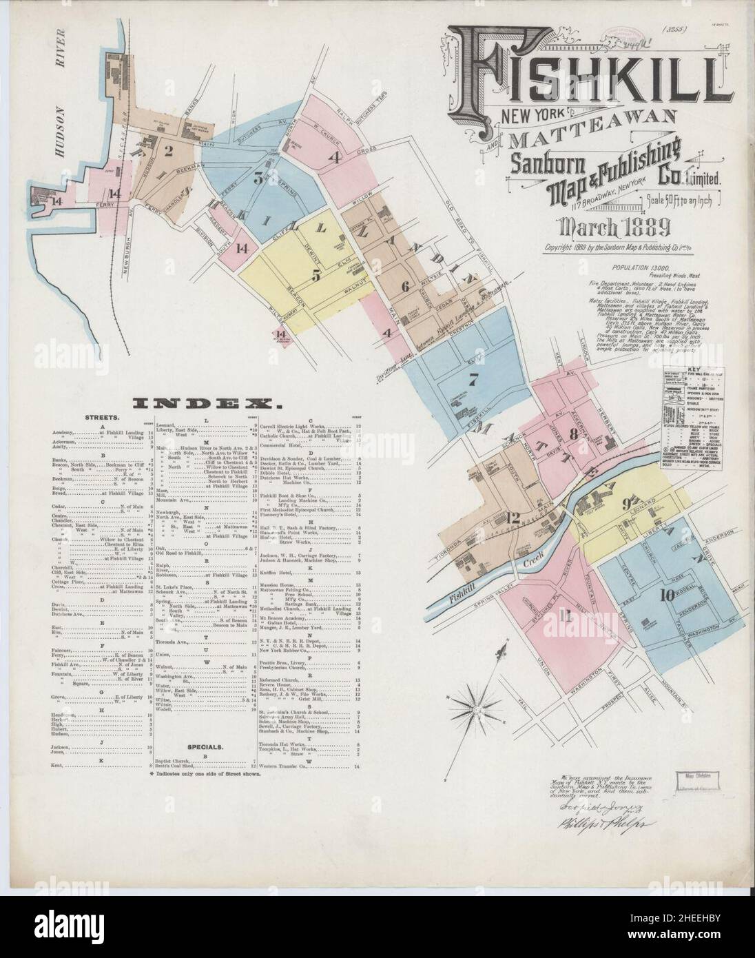 Map of fishkill new york hi-res stock photography and images - Alamy