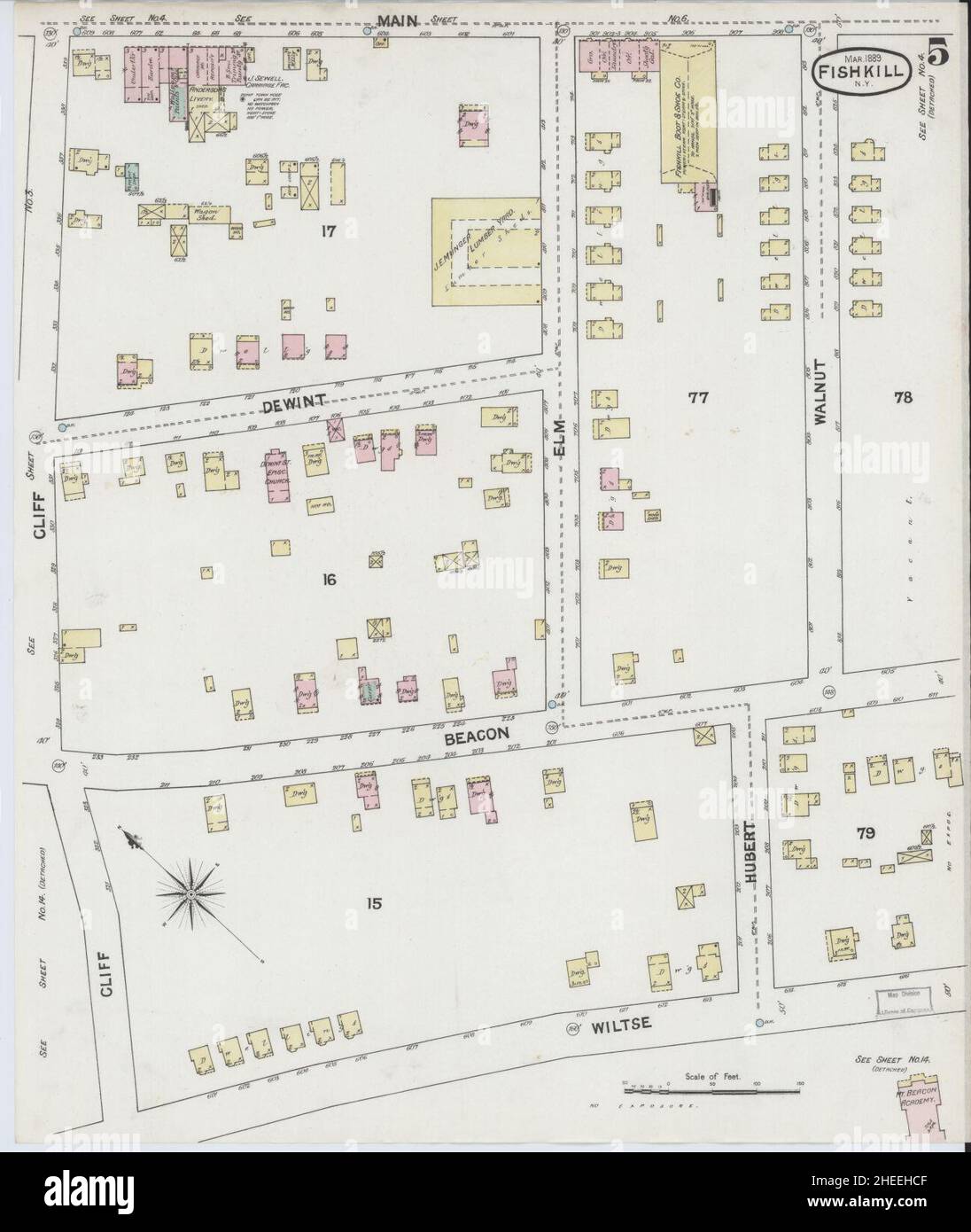 Fishkill map hi-res stock photography and images - Alamy