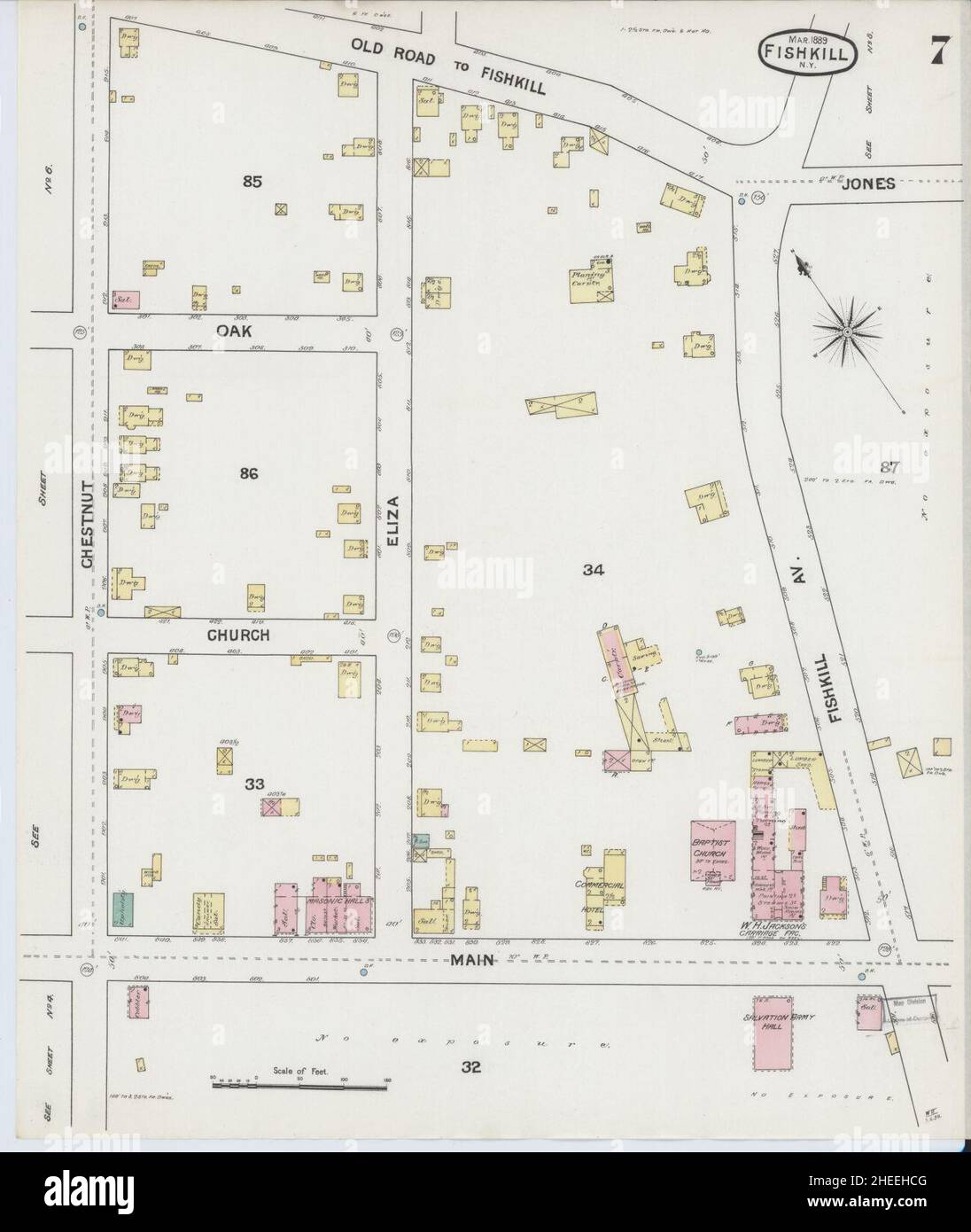 Map of fishkill new york hi-res stock photography and images - Alamy