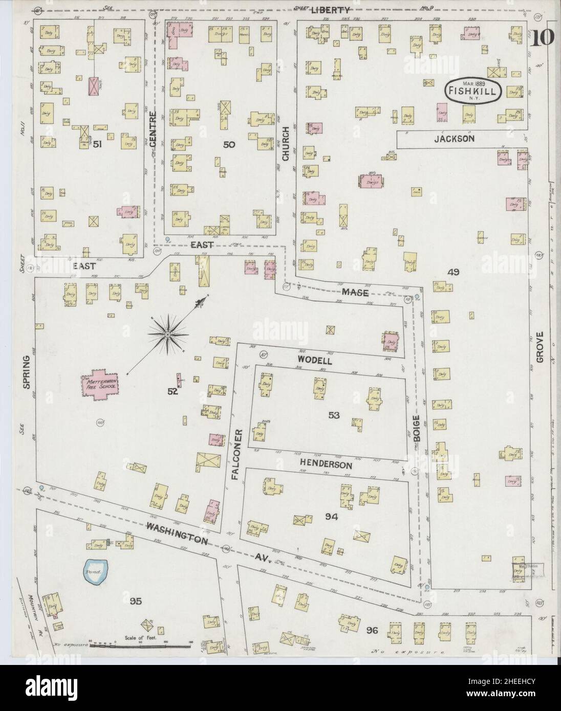 Map of fishkill new york hi-res stock photography and images - Alamy