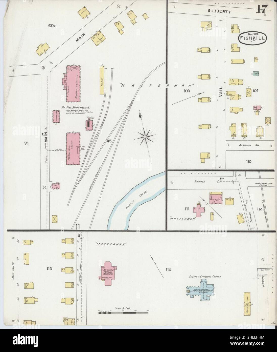 Map of fishkill new york hi-res stock photography and images - Alamy