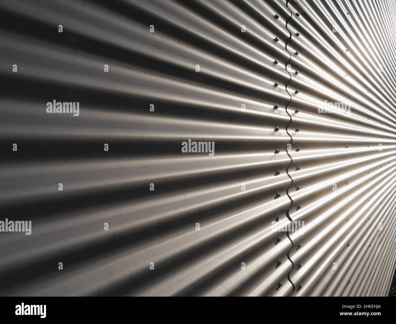 corrugated metal wall Stock Photo - Alamy