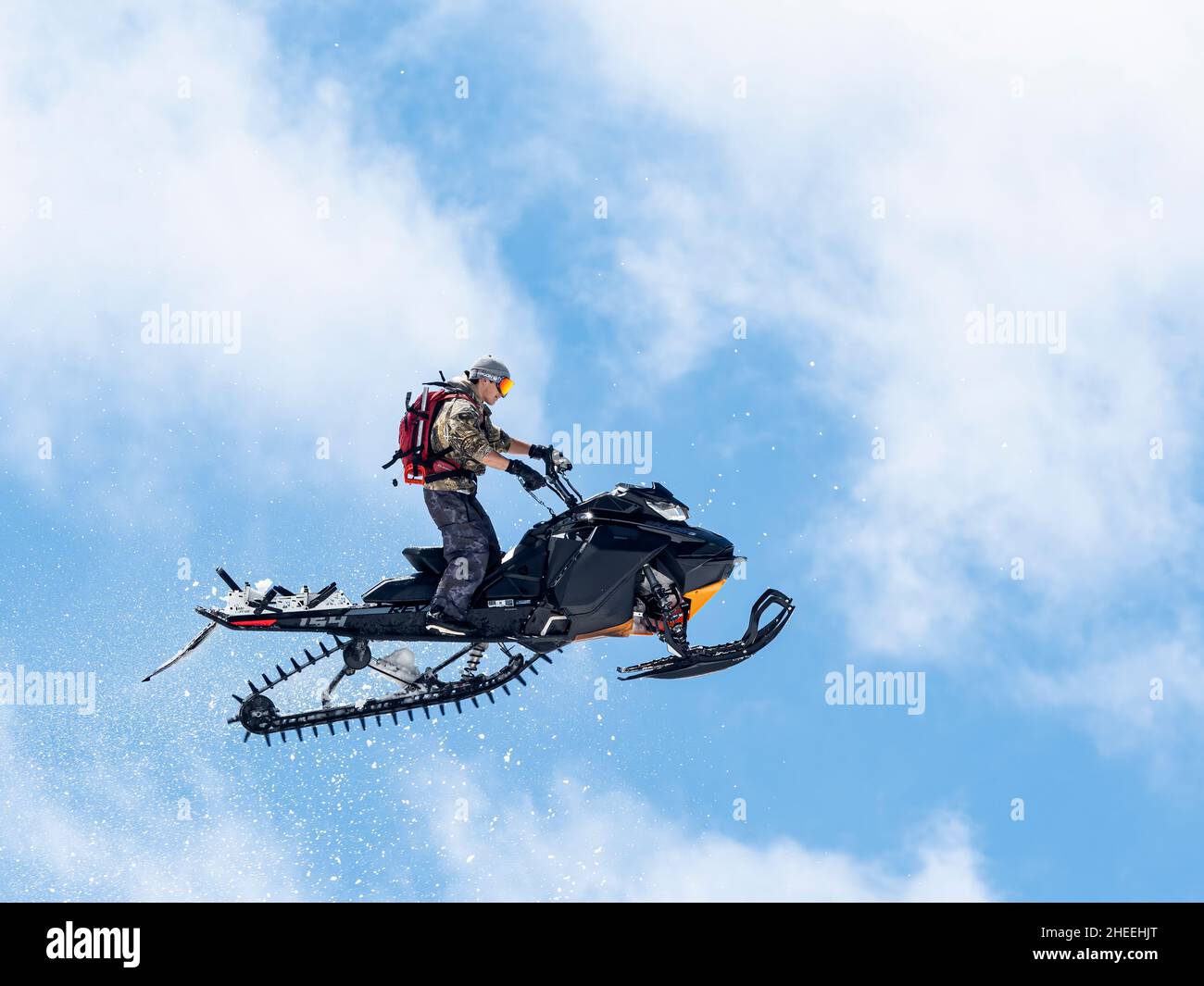 Person jumping hi-res stock photography and images - Alamy