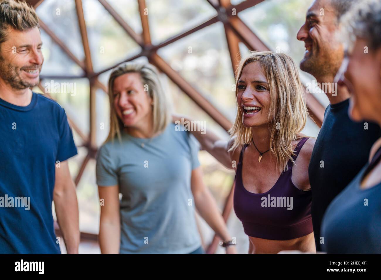 Healthy people laughing hi-res stock photography and images - Alamy