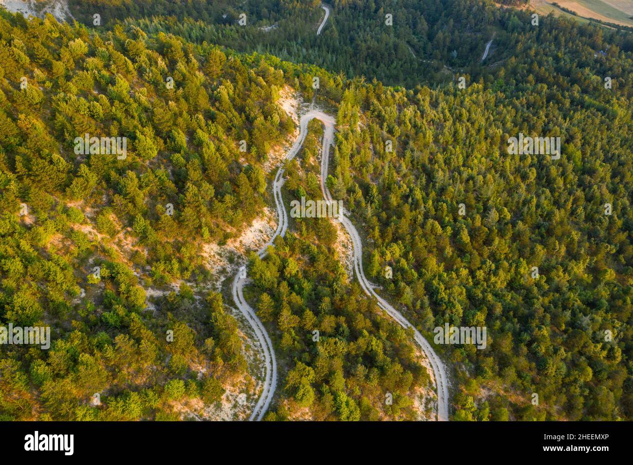 This landscape photo was taken in Europe, in France, Provence Alpes ...