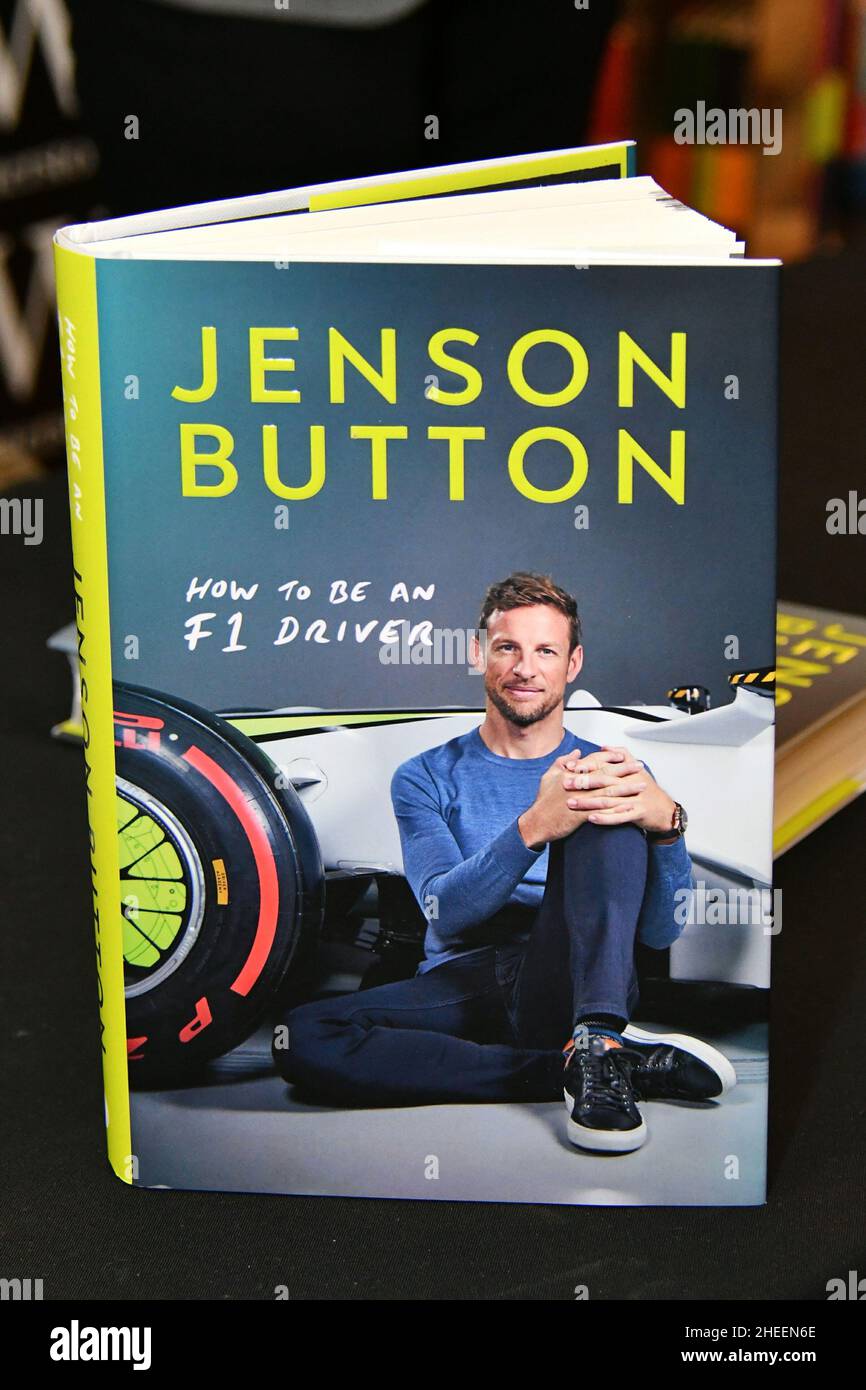 London - Britain - 20191017 Jenson Button poses for pictures at a ...