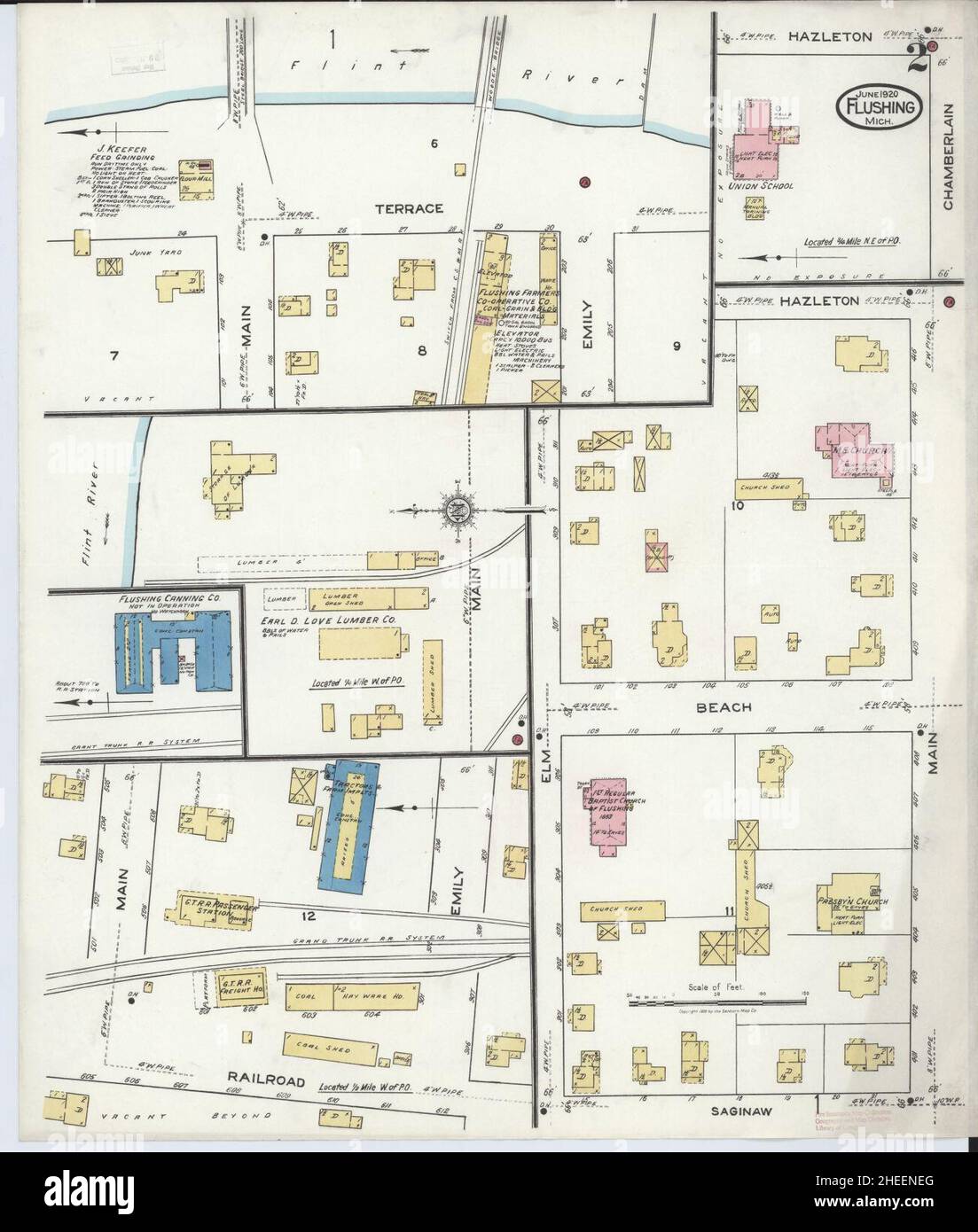 Flushing michigan hi-res stock photography and images - Alamy