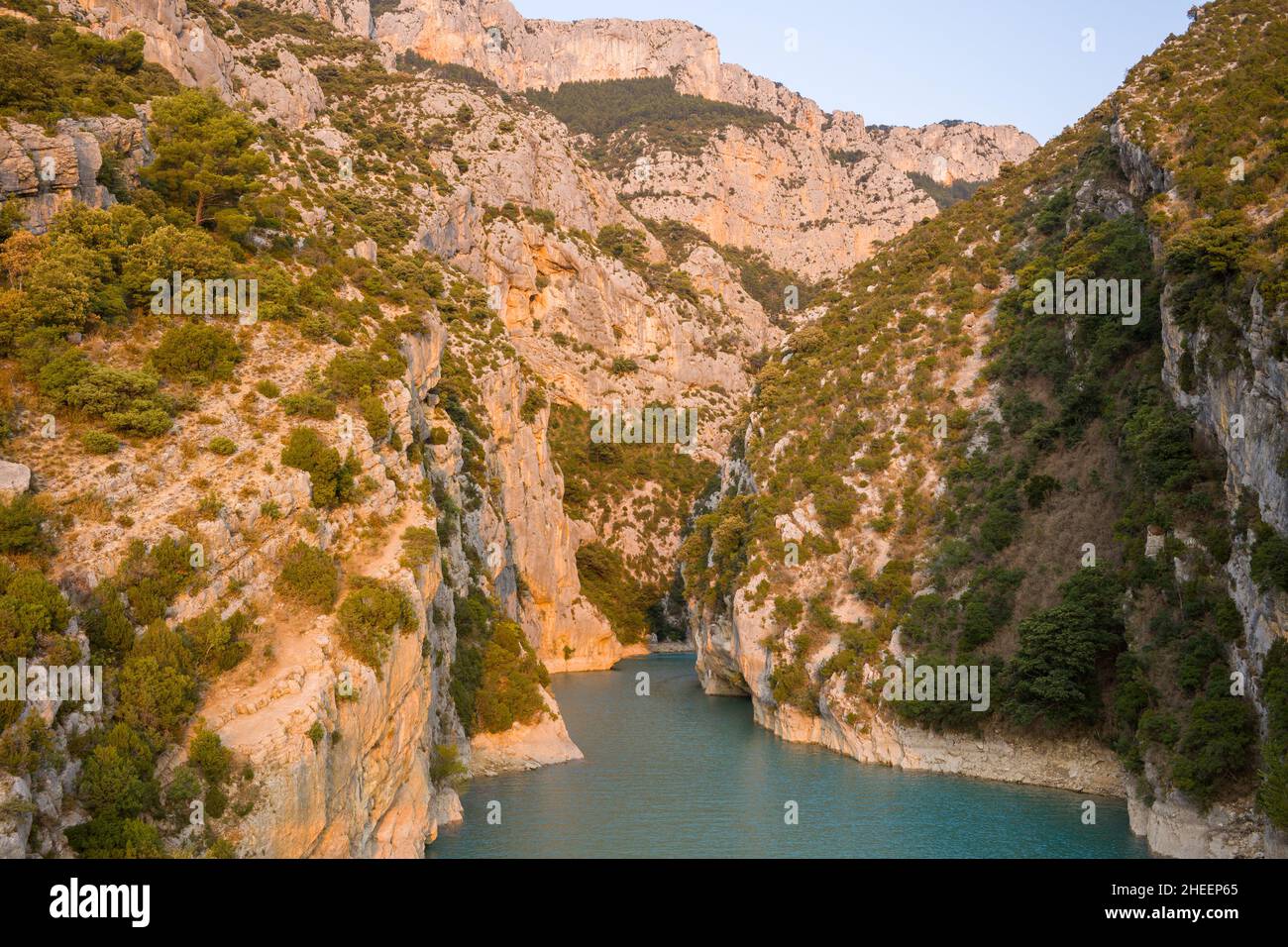 This landscape photo was taken in Europe, in France, Provence Alpes ...