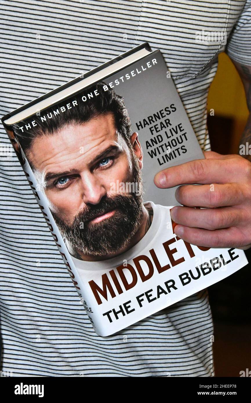 London - Britain - 20191128 Ant Middleton signs copies of his new ...