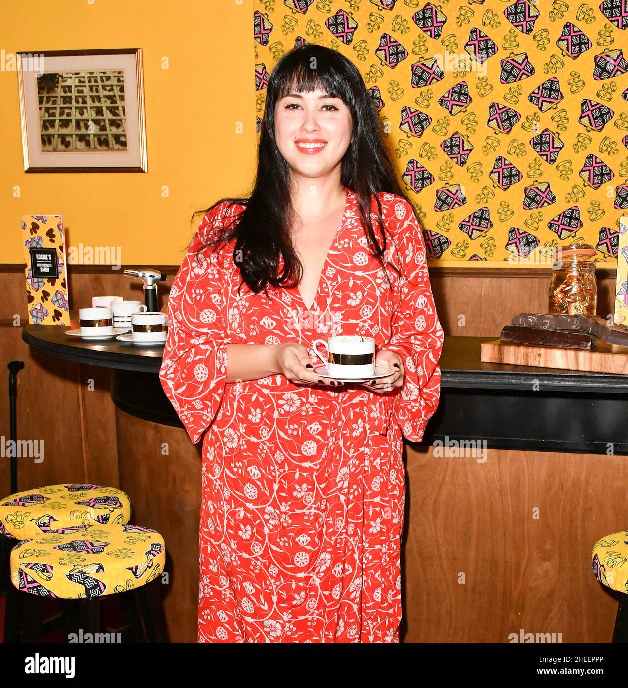 London Britain 20190225 Melissa Hemsley At Fairtrade Foundations Secret Hot Chocolate Salon