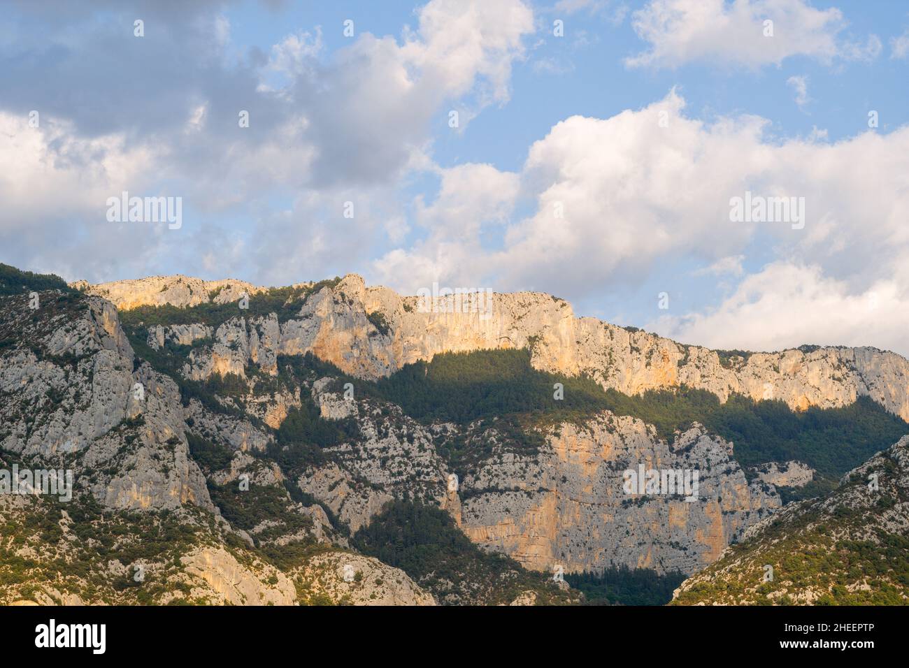 This landscape photo was taken in Europe, in France, Provence Alpes ...