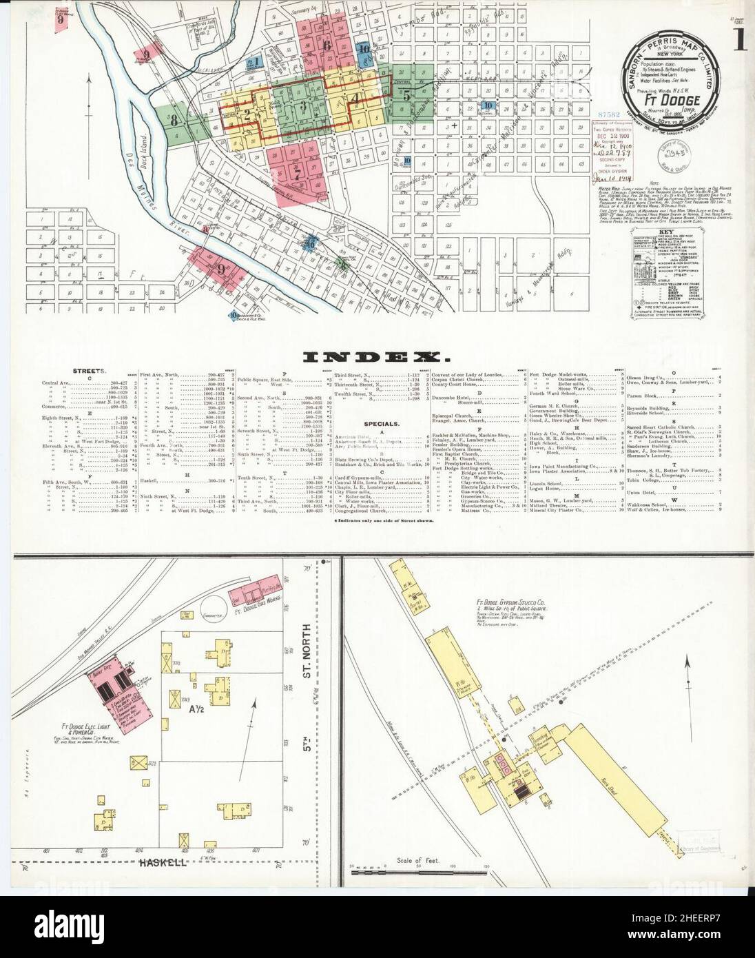 Map of fort dodge hi-res stock photography and images - Alamy