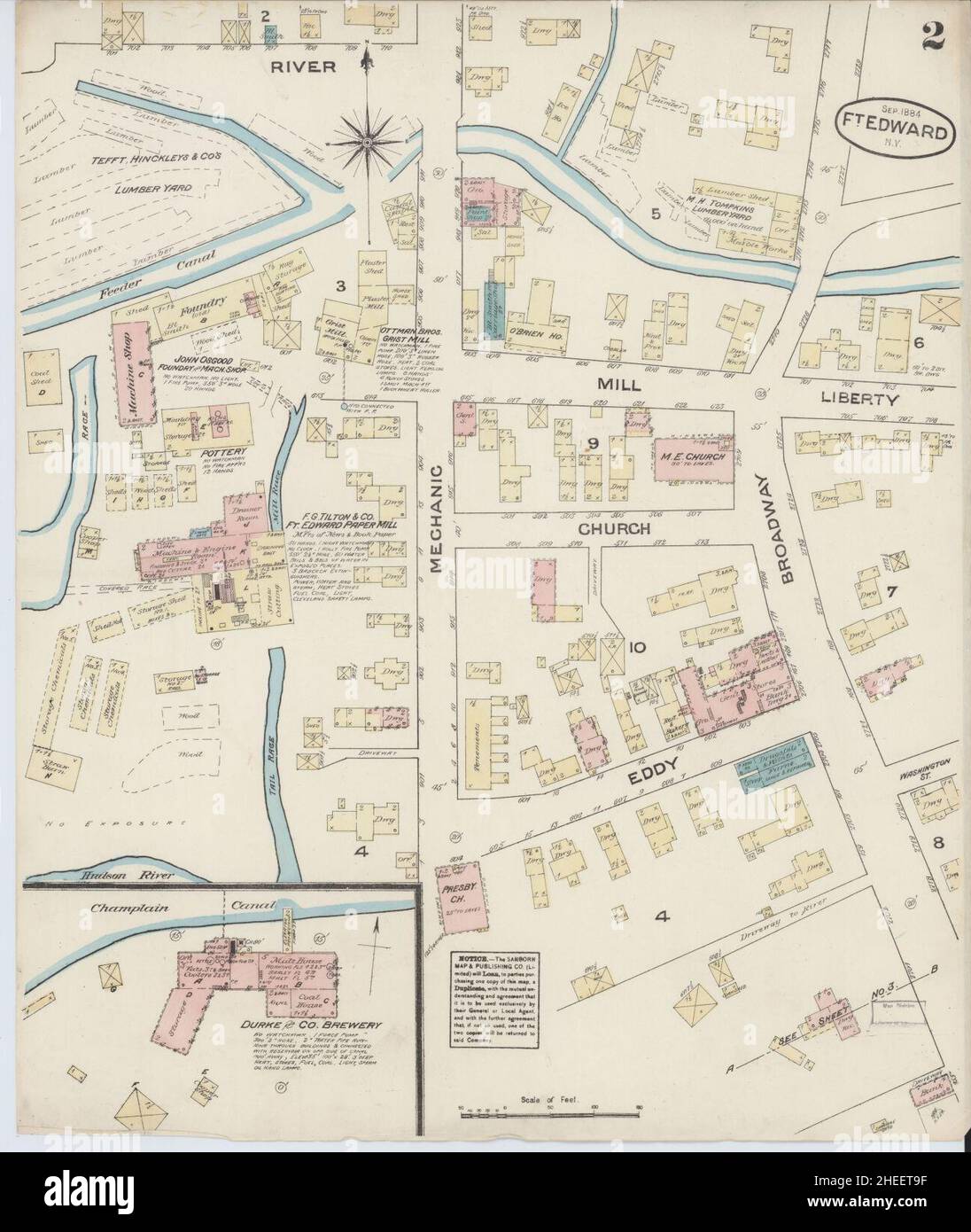 Fort edward new york hi-res stock photography and images - Alamy