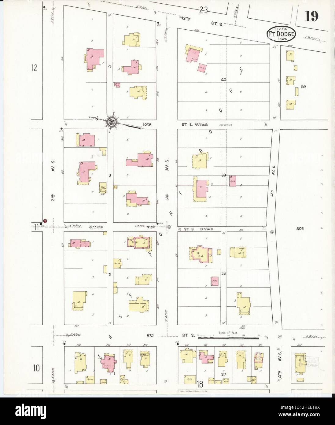 Map of fort dodge hi-res stock photography and images - Alamy