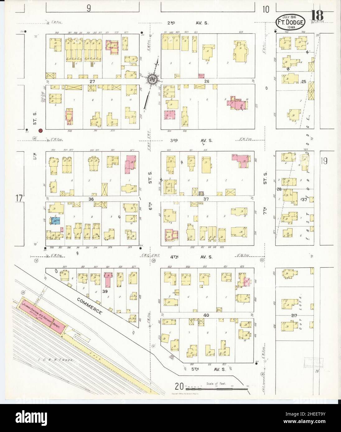 Map of fort dodge hi-res stock photography and images - Alamy