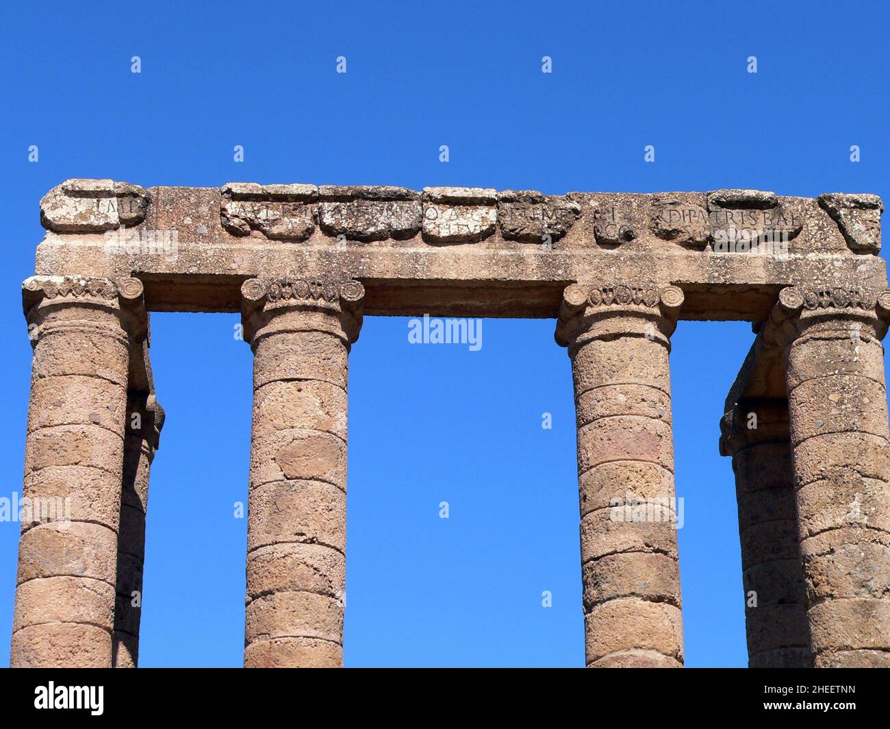 The Antas roman punic temple near Fluminimaggiore, Sardinia, Italy ...