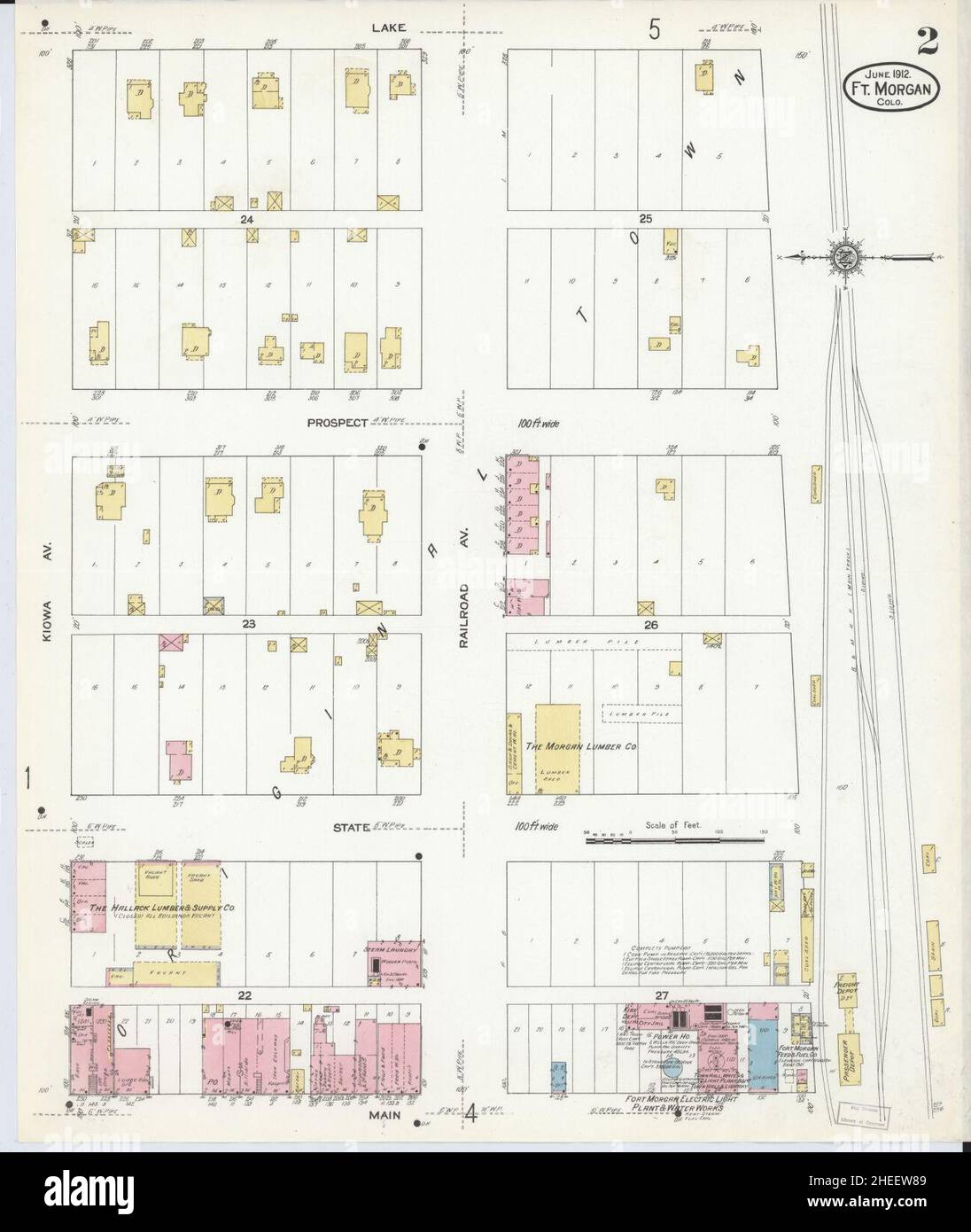 Map of fort morgan hi-res stock photography and images - Alamy