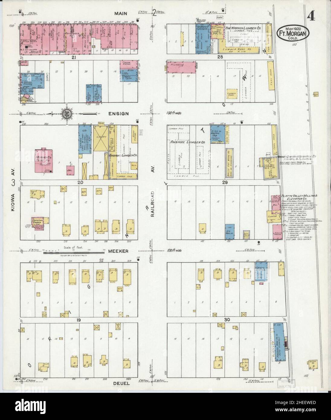 Map of fort morgan hi-res stock photography and images - Alamy