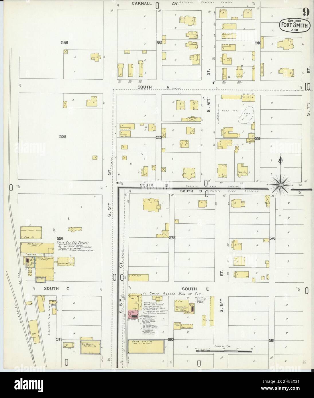 Sebastian county map hi-res stock photography and images - Alamy