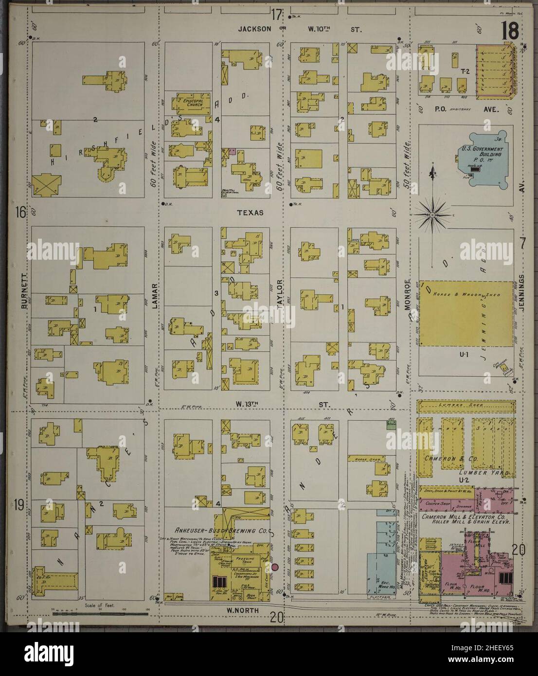 Tarrant county map hi-res stock photography and images - Alamy