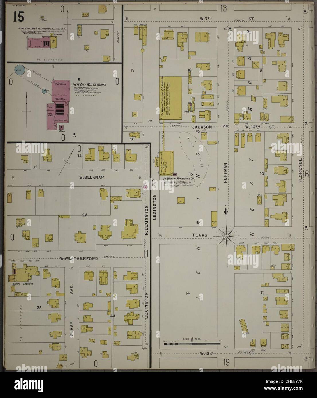 Tarrant county map hi-res stock photography and images - Alamy