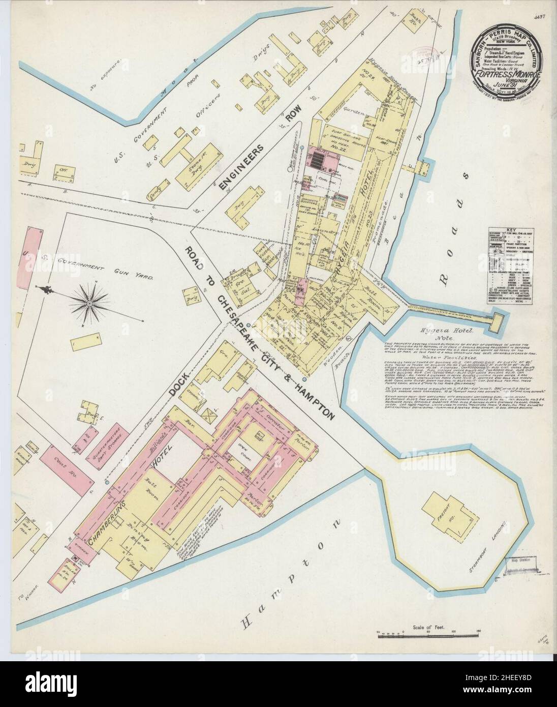 Map of monroe city hi-res stock photography and images - Alamy