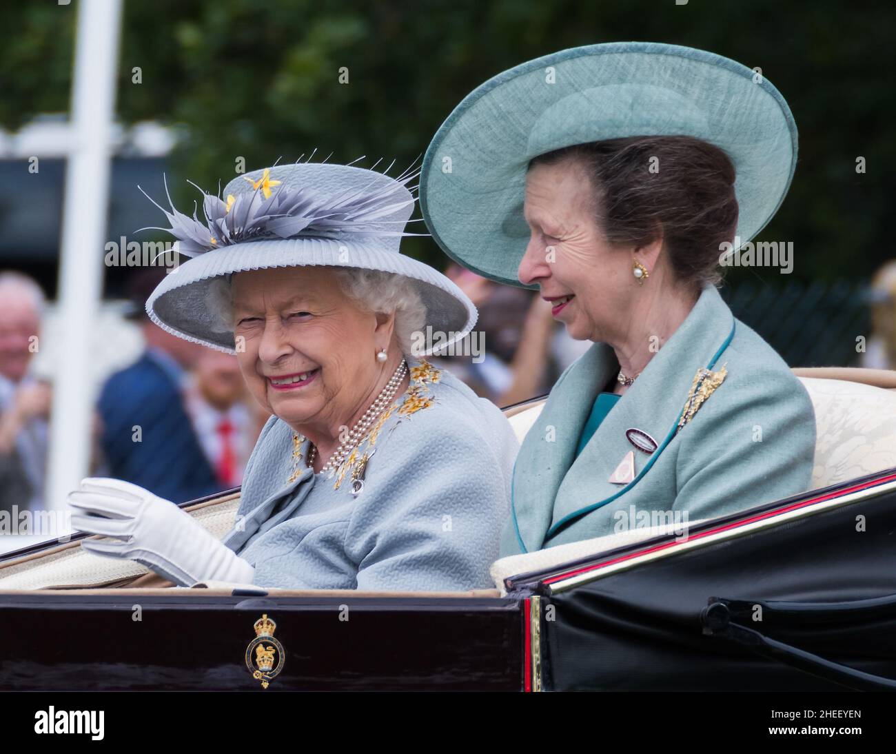 London - Britain - 20190620-Royal Ascot Ladies Day -PICTURED: Queen ...