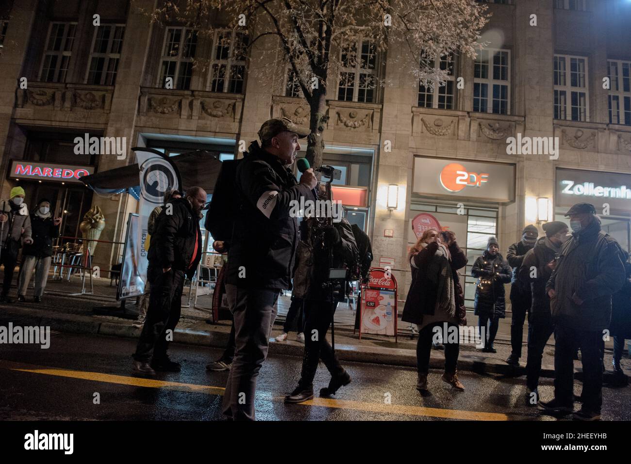 Protesters also shouted slogans like Join us and Peace, freedom, no ...