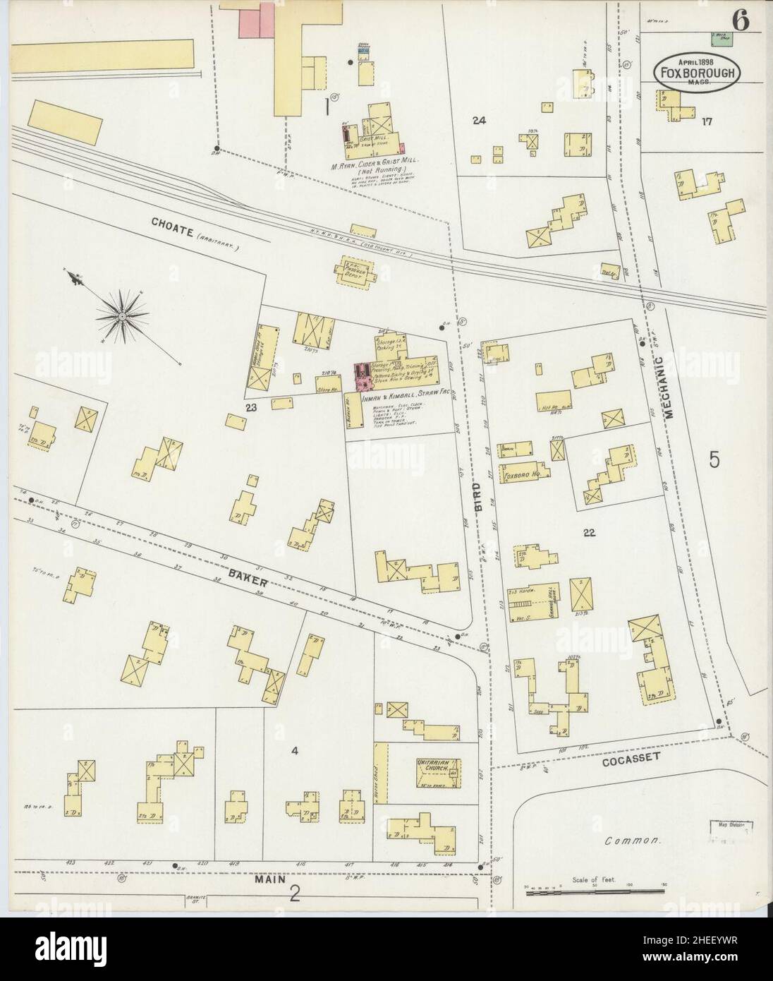 Foxboro map hi-res stock photography and images - Alamy