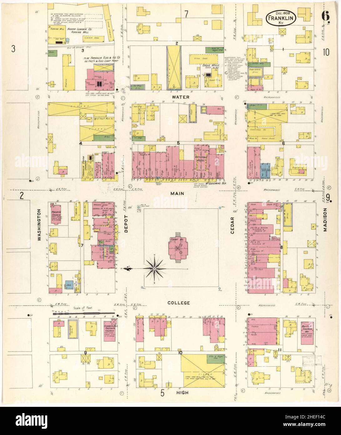 Simpson map hi-res stock photography and images - Alamy