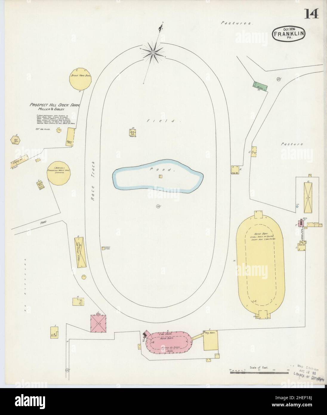 Map of venango hi-res stock photography and images - Alamy