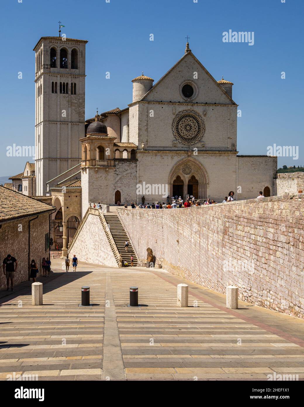The Basilica of Saint Francis of Assisi, one of the most important ...