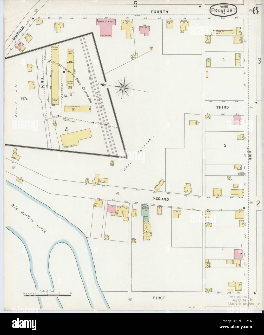 Sanborn Fire Insurance Map from Freeport, Armstrong County ...