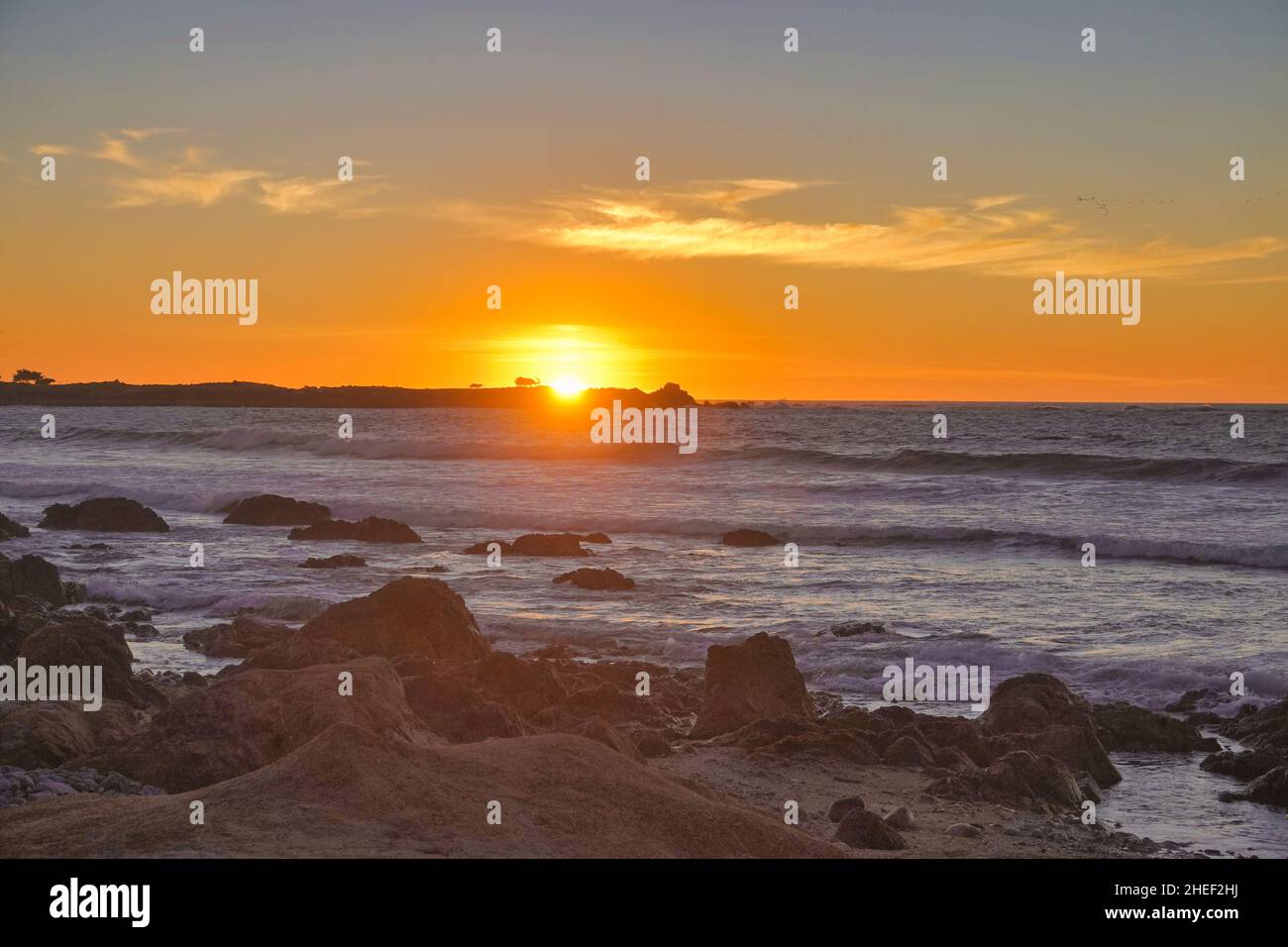 Pebble beach california point joe hi-res stock photography and images ...